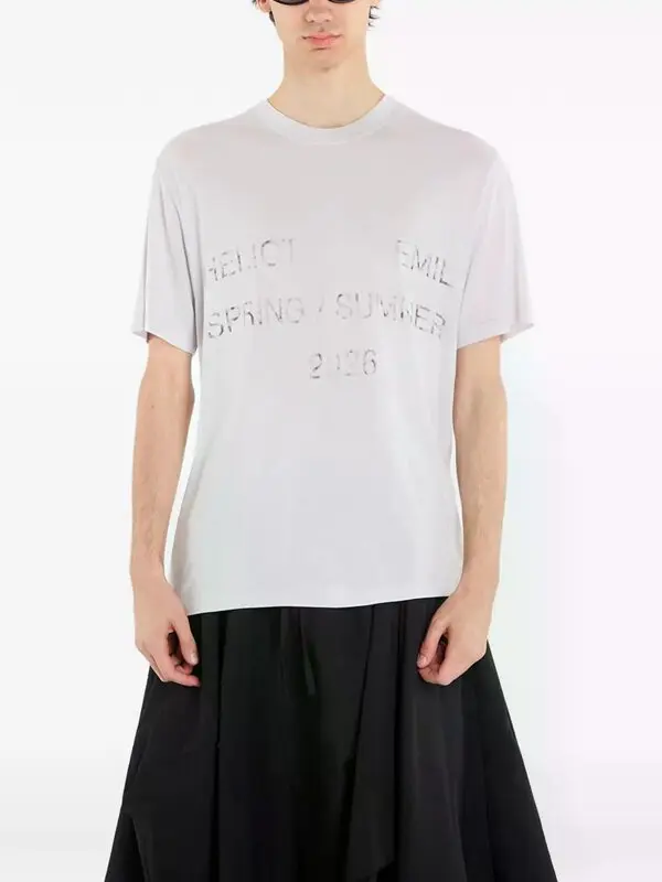 HELIOT EMIL Overo Short-sleeve T-shirt - Grey