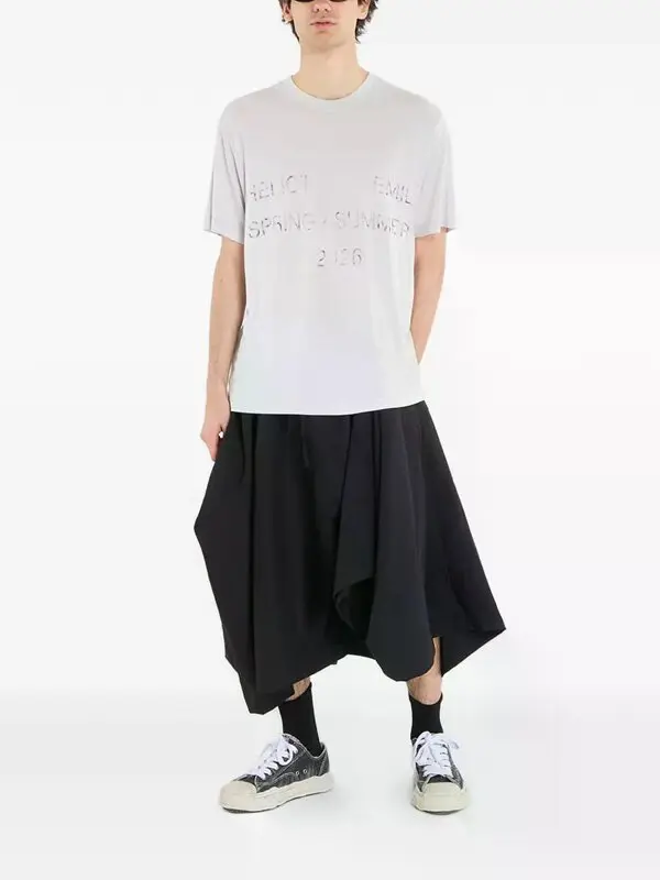 HELIOT EMIL Overo Short-sleeve T-shirt - Grey