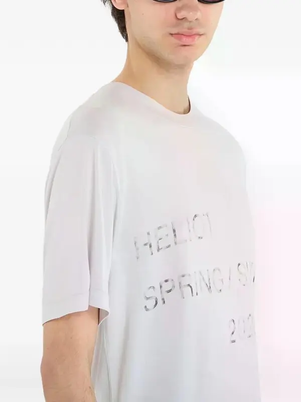 HELIOT EMIL Overo Short-sleeve T-shirt - Grey
