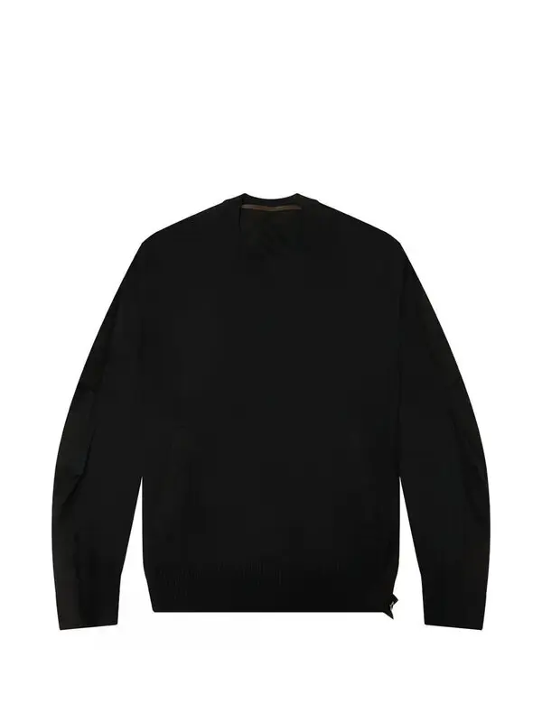 Sacai Typewriter Sweater - Black