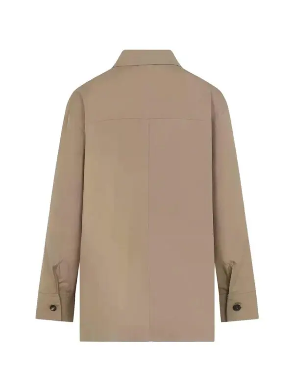 Max Mara Marianne Asymmetrical Hem Cotton Shirt