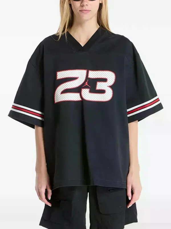 JORDAN Flight V-neck Jersey Top