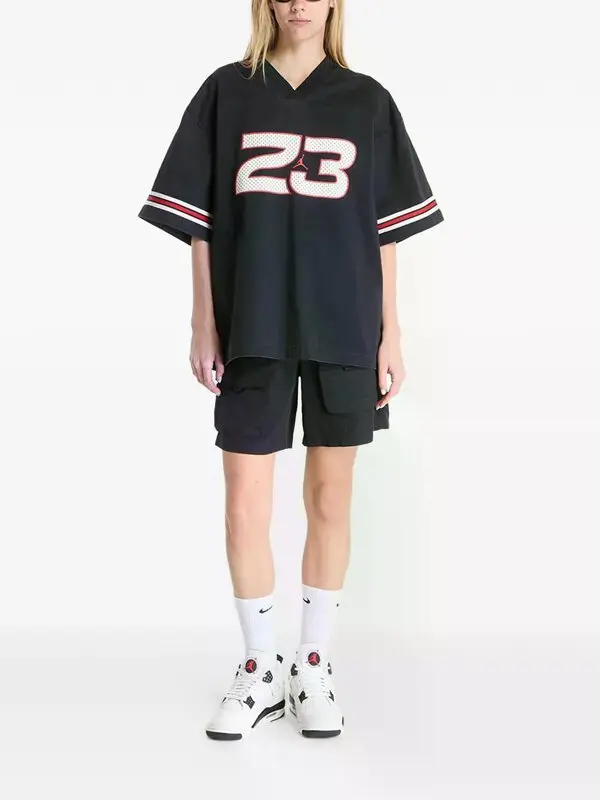 JORDAN Flight V-neck Jersey Top