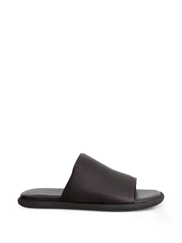 PURO Leather Flat Slide