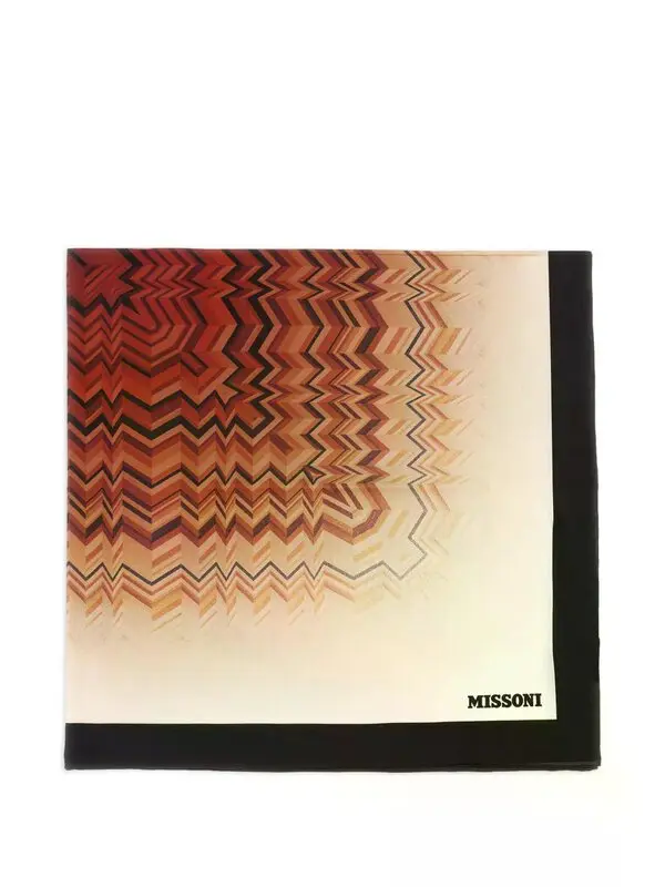 Missoni Geometric Patterned Scarf
