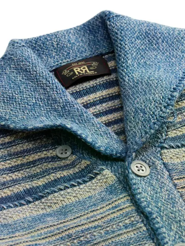 Ralph Lauren Striped Button Cardigan