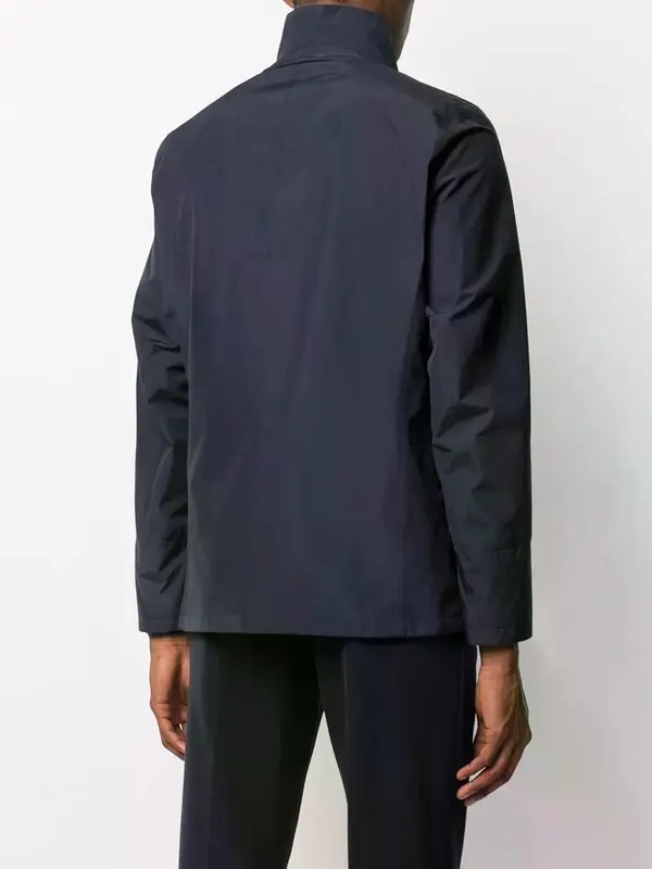 Herno Tailored Rain Jacket - Blue