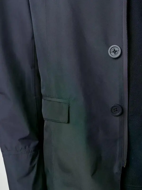 Herno Tailored Rain Jacket - Blue