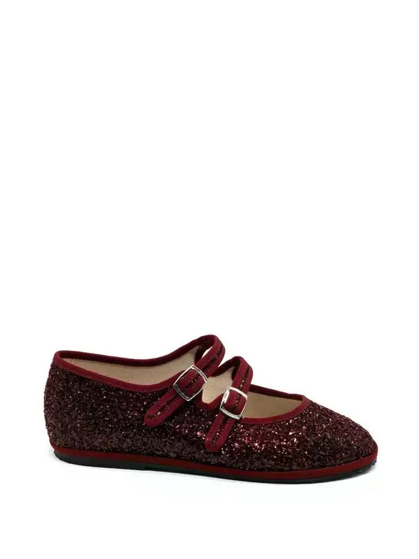 GONDOLINA Mary Jane Glitter Ballet Flat