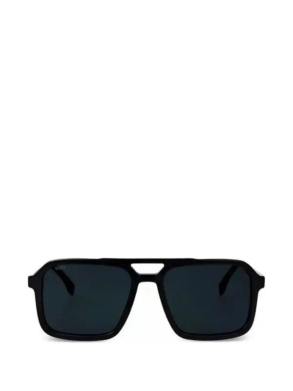 BOSS 1894 Rectangle Sunglasses - Black