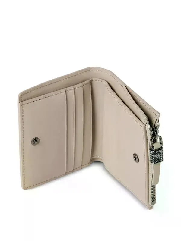 Brunello Cucinelli Logo-stamp Bi-fold Wallet