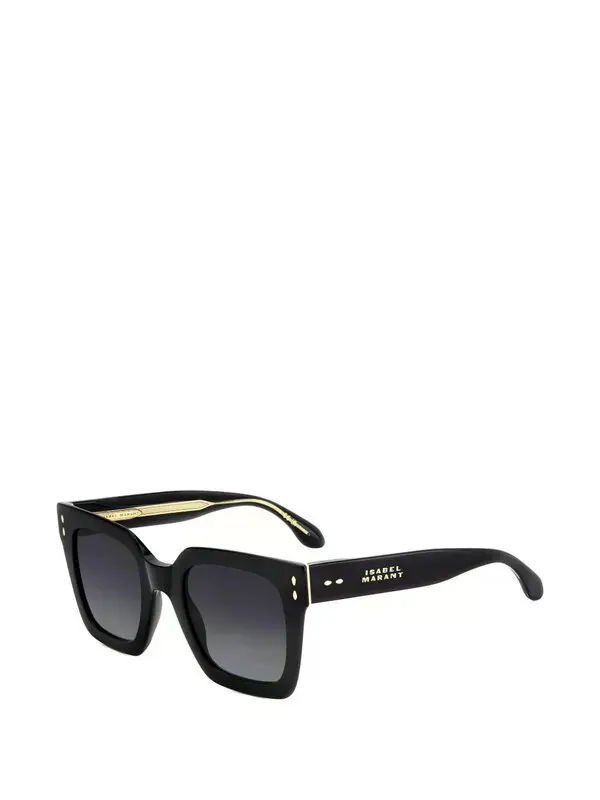 Isabel Marant Square Frame Sunglasses - Black