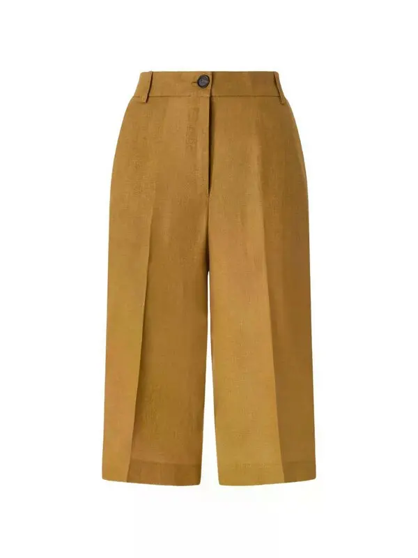 Pinko Linen Blend Bermuda Shorts