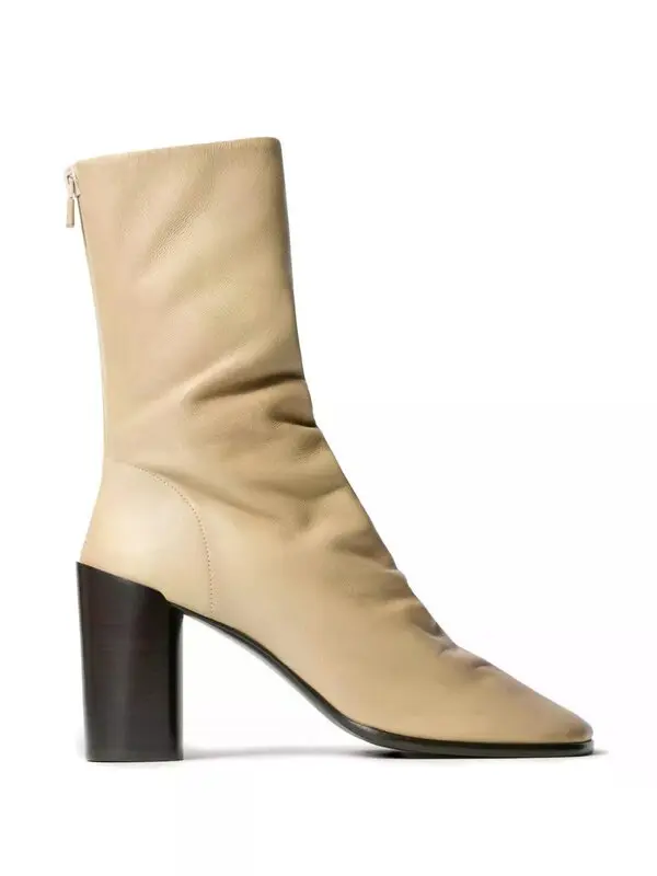 LEMAIRE Glove Leather Ankle Boots