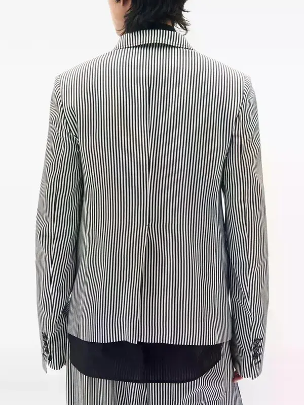 ANN DEMEULEMEESTER Josh Striped Blazer