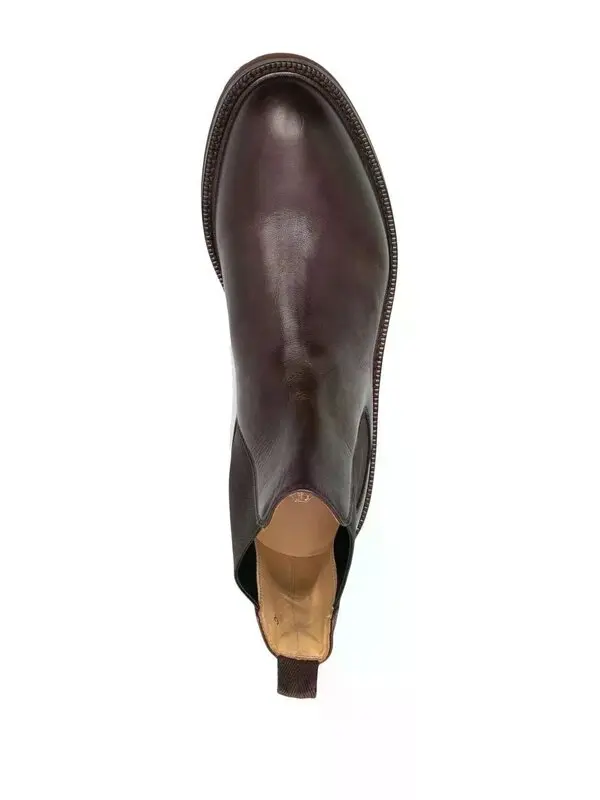 Brunello Cucinelli Leather Ankle Boots