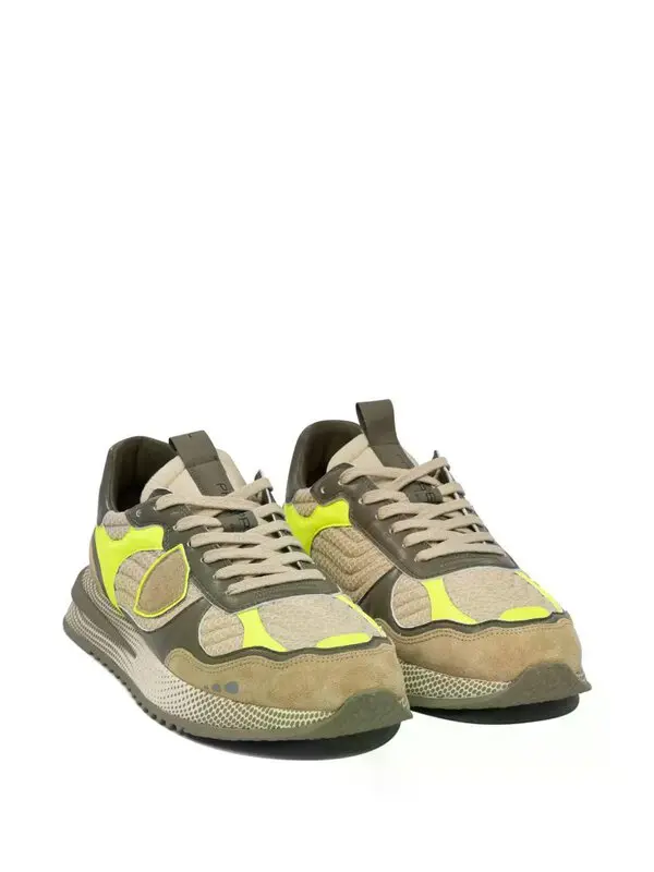 Philippe Model Olympique Panelled Sneakers - Neutrals