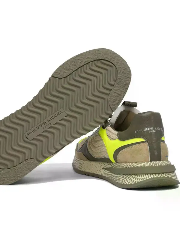 Philippe Model Olympique Panelled Sneakers - Neutrals