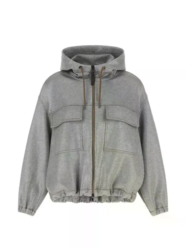 Brunello Cucinelli Zip-up Bomber Jacket