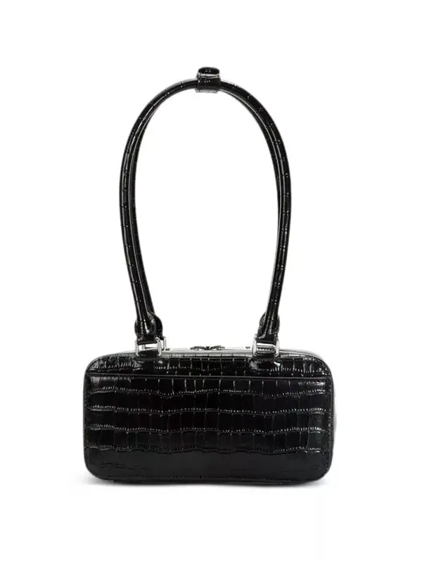 SELF-PORTRAIT Mini Crocodile-embossed Leather Bag