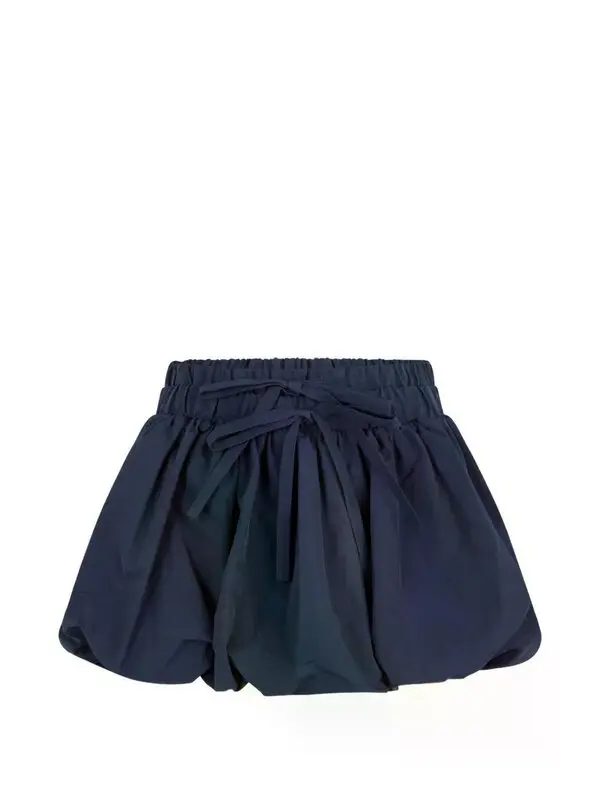Monse Ruched Bubble Mini Skirt