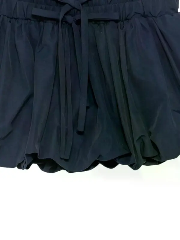 Monse Ruched Bubble Mini Skirt
