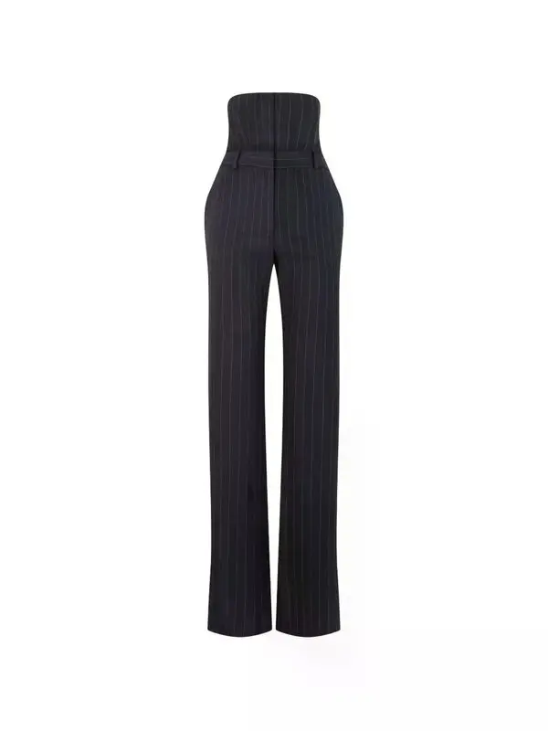 Monse Striped Tailored Trousers - Blue