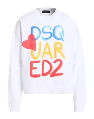 Dsquared2 Cotton Sweatshirt - White