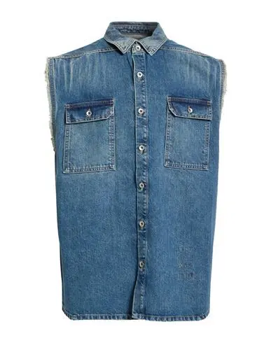 Rick Owens Denim Shirt Size Cotton