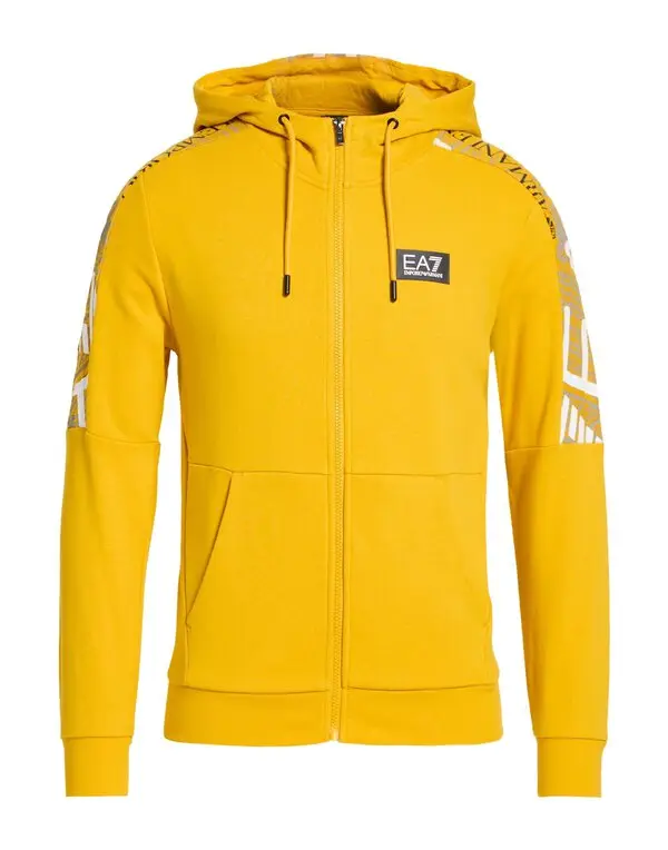 EA7 Cotton-blend French Terry Sweatshirt