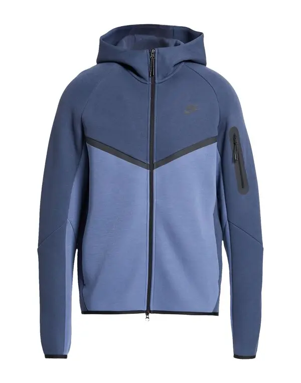 Nike Cotton And Recycled Polyester Sweatshirt - Navy