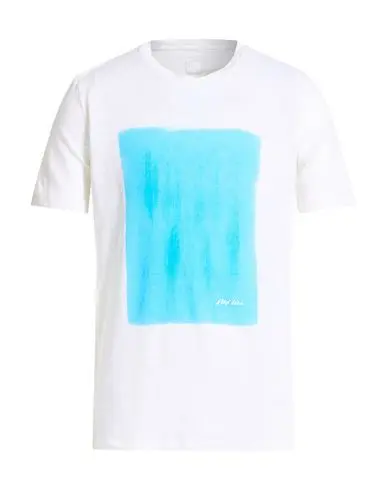 120% Lino T-shirt Size Linen - Azure