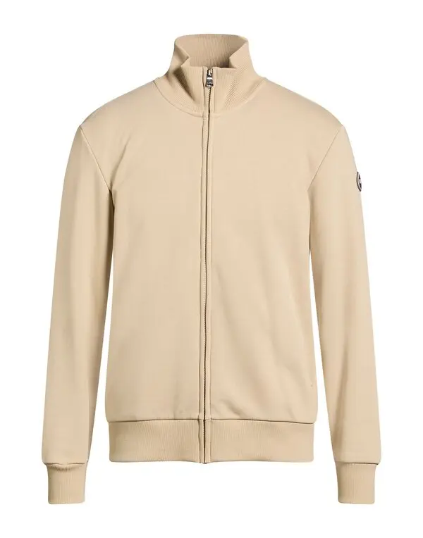 COLMAR Long Sleeve Zip-up Sweatshirt - Beige