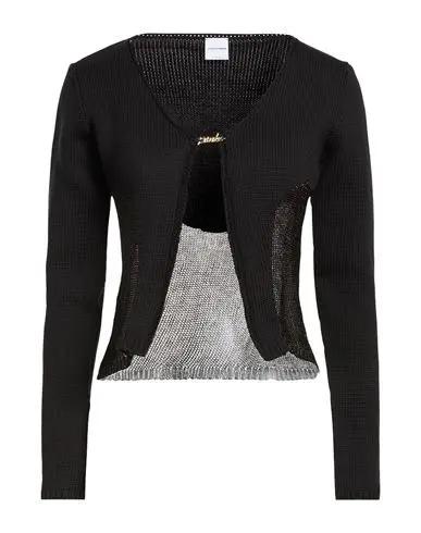 Pinko Denim Cardigan In Cotton And Polyamide