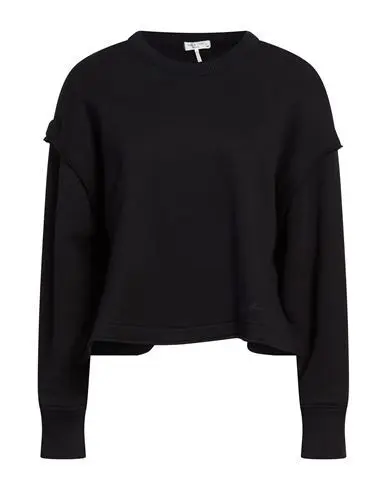Rag & Bone Cotton Polyester Crewneck Sweatshirt - Black