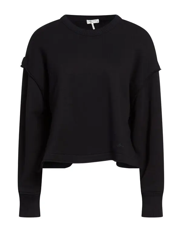 Rag & Bone Cotton Polyester Crewneck Sweatshirt - Black