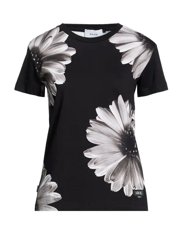 SHOE Printed Cotton T-shirt