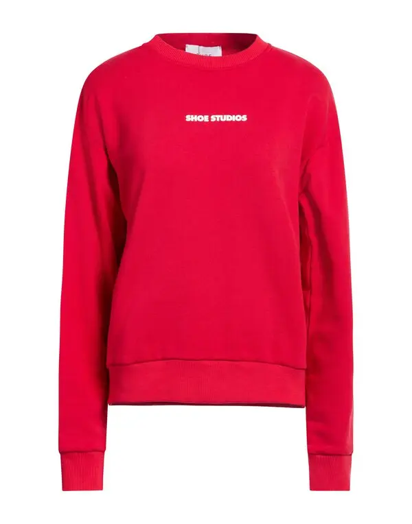 SHOE Solid Color French Terry Sweatshirt