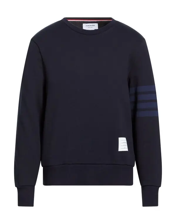 Thom Browne Cotton Sweatshirt - Navy