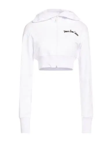 Versace Cotton-elastane French Terry Sweatshirt - White