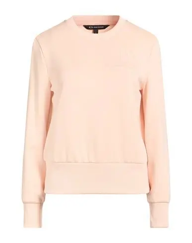 Armani Exchange Sweatshirt In Polyamide, Viscose, And Elastane - Pink