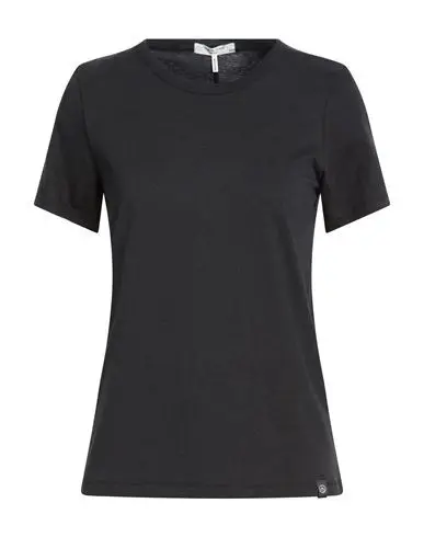 Rag & Bone Basic Tee In Cotton And Lyocell - Black