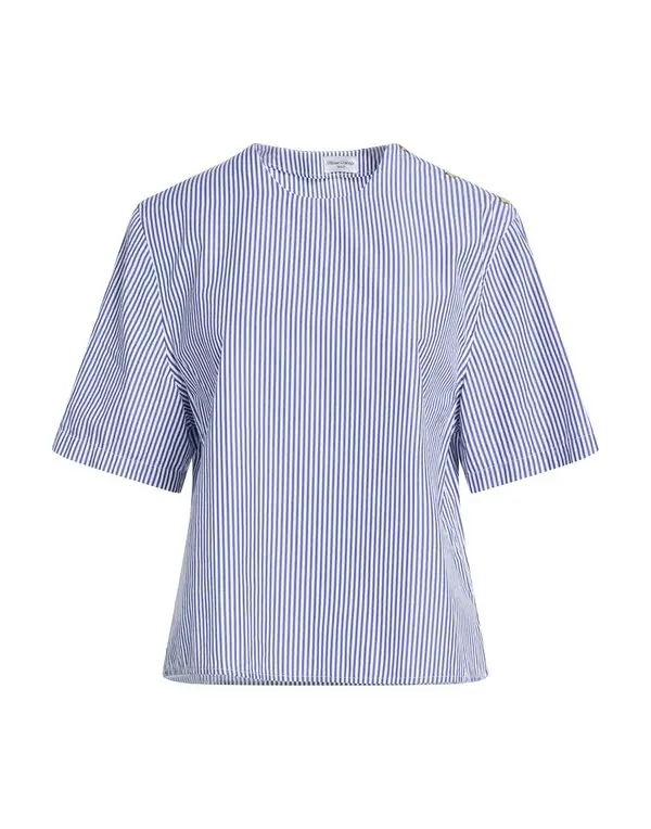 Officine Générale Striped Poplin Top