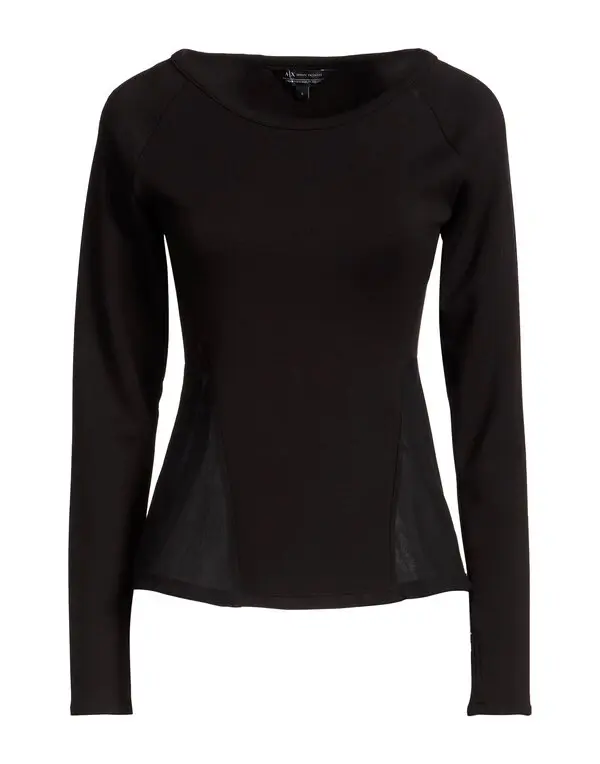 Armani Exchange Jersey & Crepe T-shirt