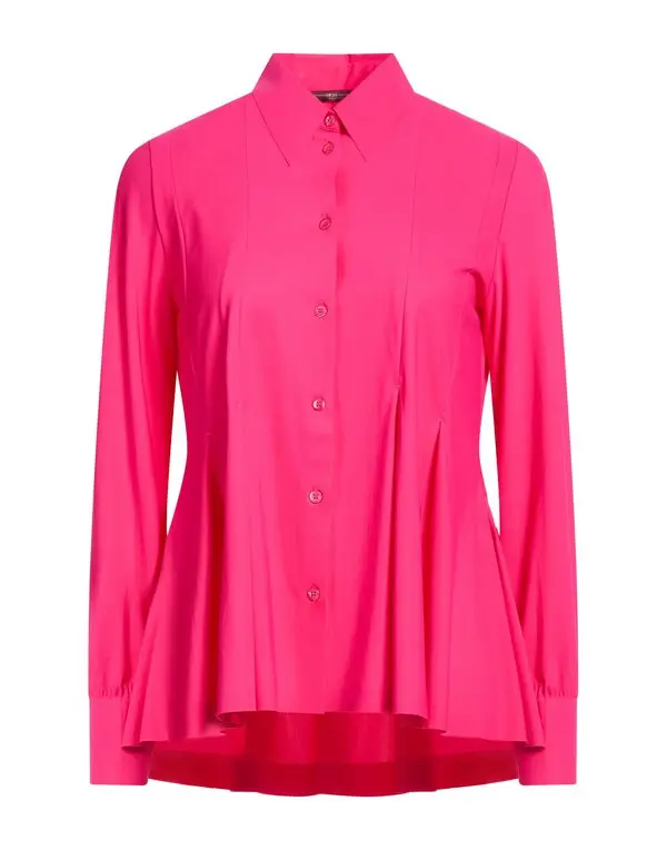 High Peplum Shirt - Pink