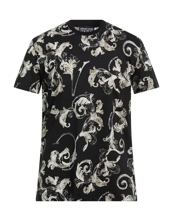 Versace T-shirt Size Cotton - Black