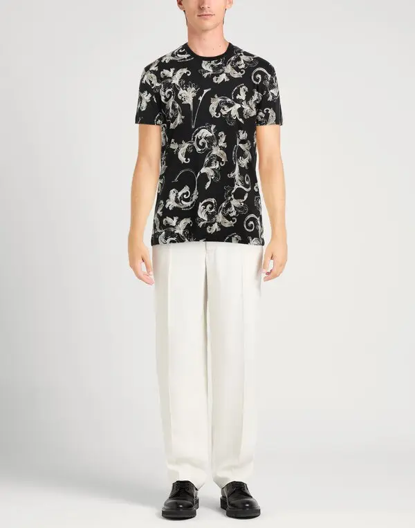 Versace T-shirt Size Cotton - Black