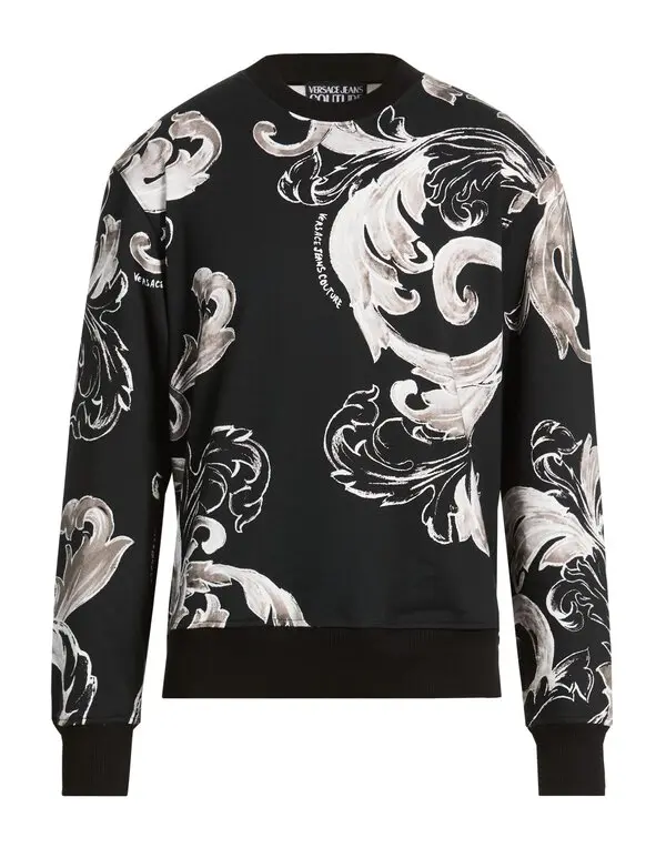 Versace Cotton Sweatshirt - Black
