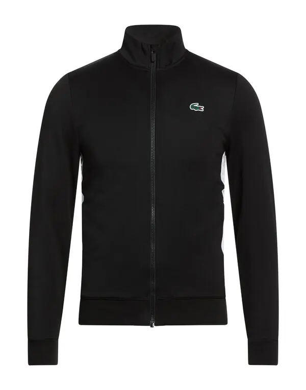 Lacoste Polyester Fleece Sweatshirt - Black