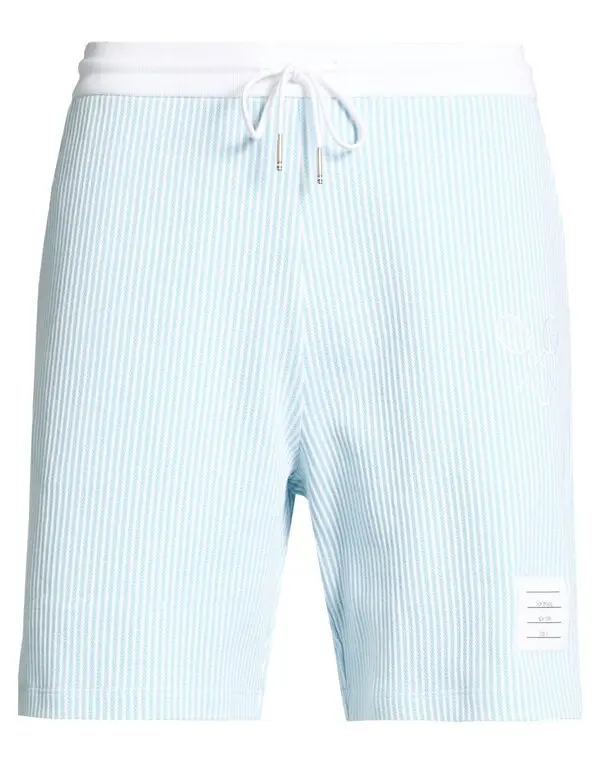 Thom Browne Striped Fleece Athletic Shorts